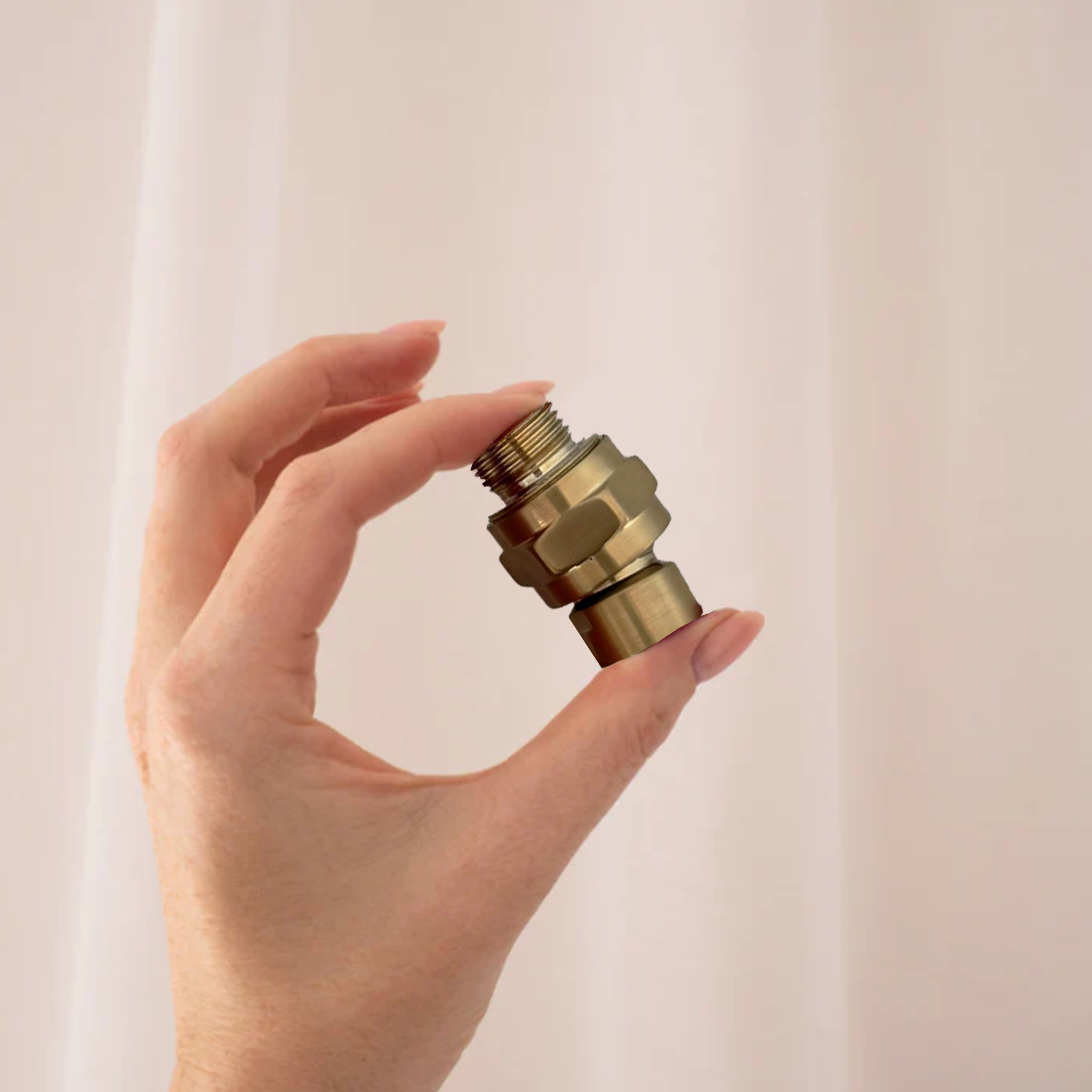 Shower Adapter - Gold