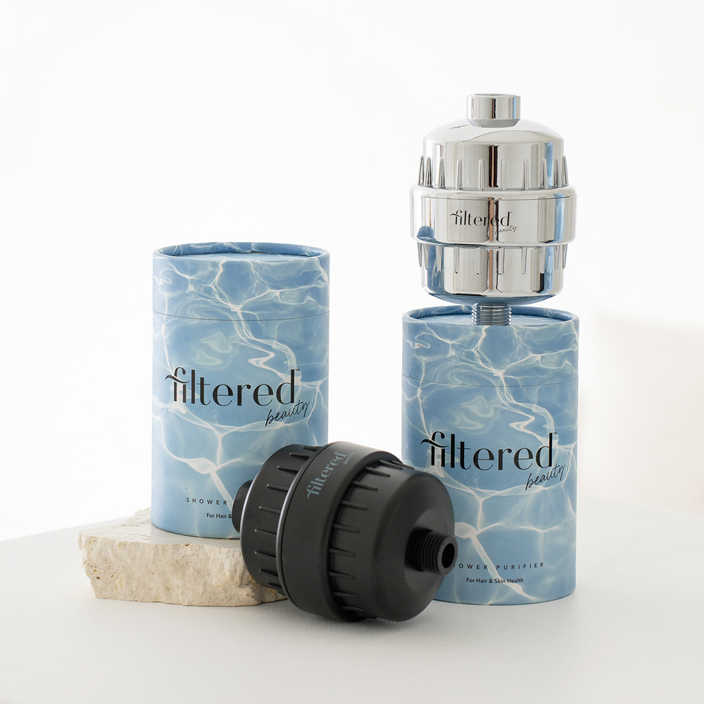 Shower Filters for Hard Water | Filtered Beauty